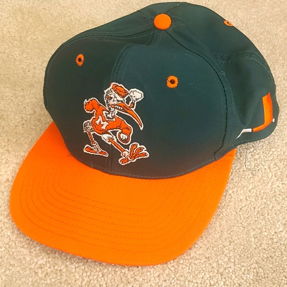 The Game | Accessories | Vintage Miami Hurricanes Fitted Hat | Poshmark